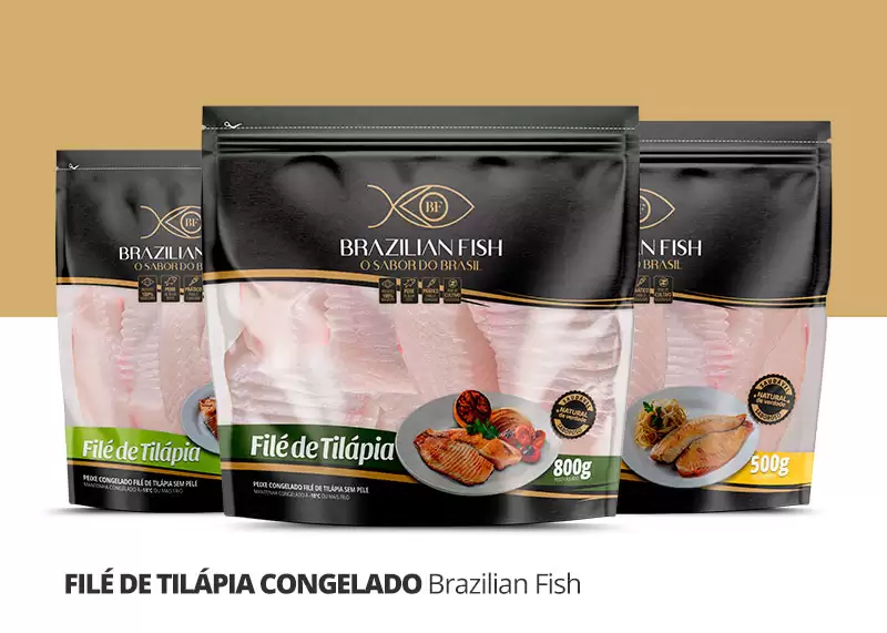 Brazilian Fish - O melhor filé de tilápia do Brasil